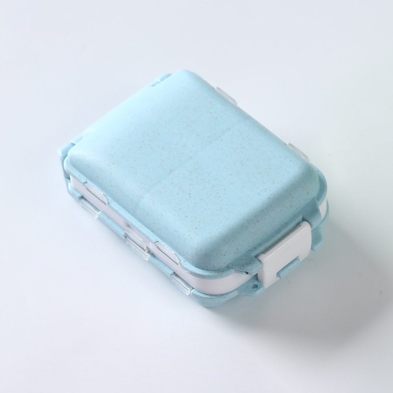 3 Layer Daily Pillbox 8 Grids Pill Box Travel Portable Medicine Storage ...