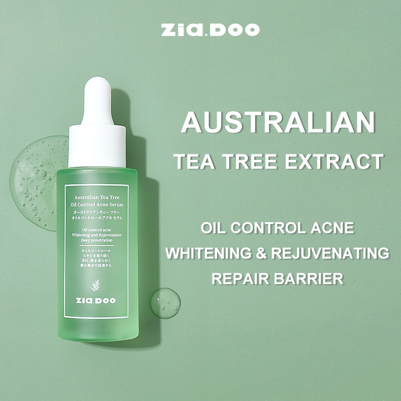 ZIA.DOO Australian Tea Tree Oil Control Acne Serum Niacinamide ...