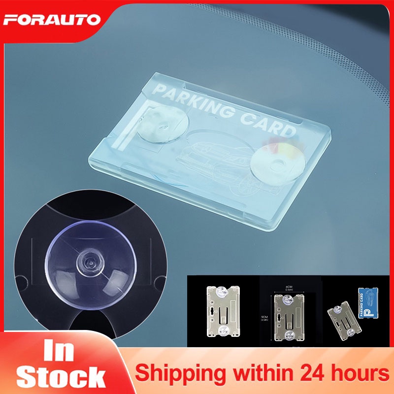 [Ready Stock] Car Windscreen PVC RFID UHF Door Access Card Holder with ...
