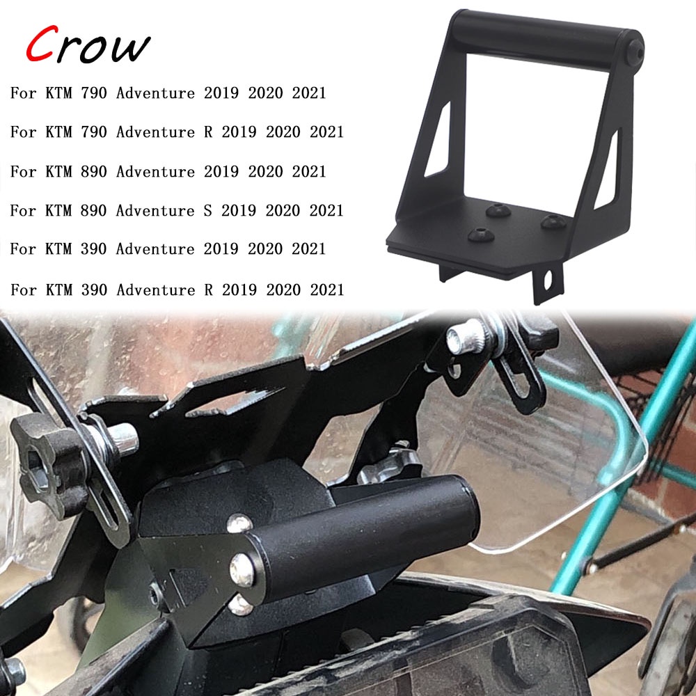 Smart Phone Stand Holder Front Mount GPS Navigation Plate Bracket For ...