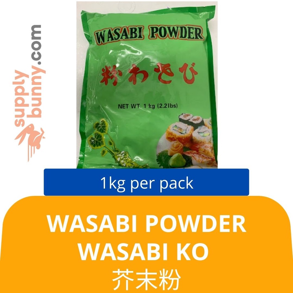 Wasabi Powder Wasabi ko (1kg) Senri Seafood 芥末粉 Serbuk Wasabi | Shopee ...