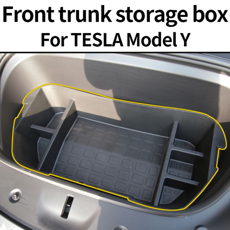 2022 Front Trunk Storage For Tesla Model 3 2021 Box Model Y Organizer ...