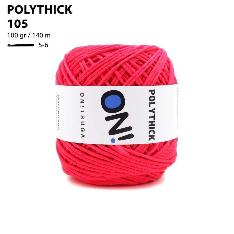 Benang Rajut POLYTHICK ONITSUGA | Shopee Malaysia