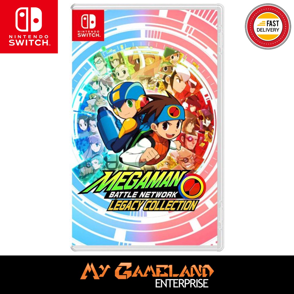 Nintendo Switch Mega Man Battle Network Legacy Collection (English ...