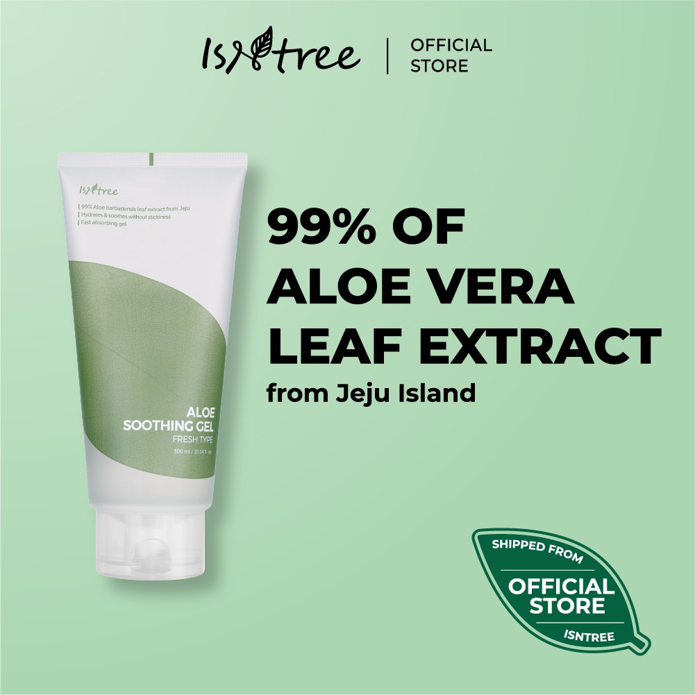 Isntree Aloe Soothing Gel Fresh Type 300ml | Shopee Malaysia