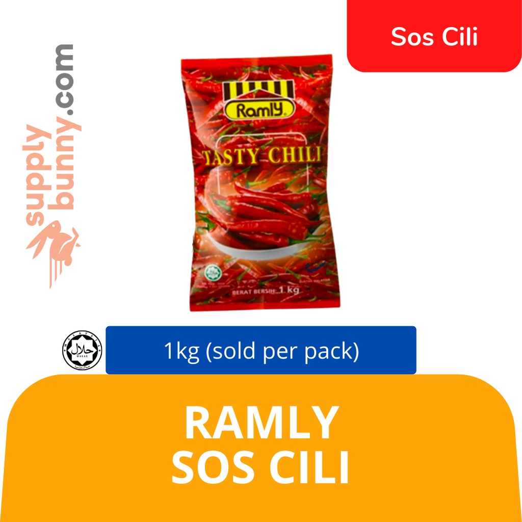 KLANG VALLEY ONLY! Ramly Sos Cili 1kg (sold per pack) Chongsway ...