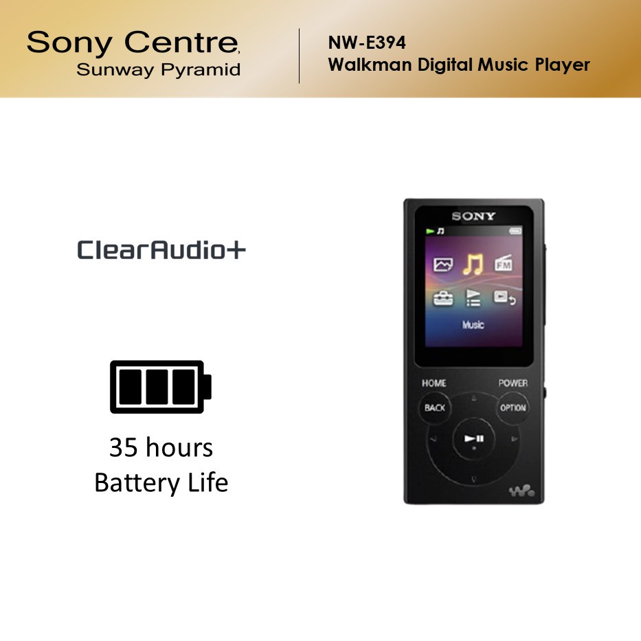 Sony NW-E394 Walkman Digital Music Player (8GB) E394 | Shopee Malaysia