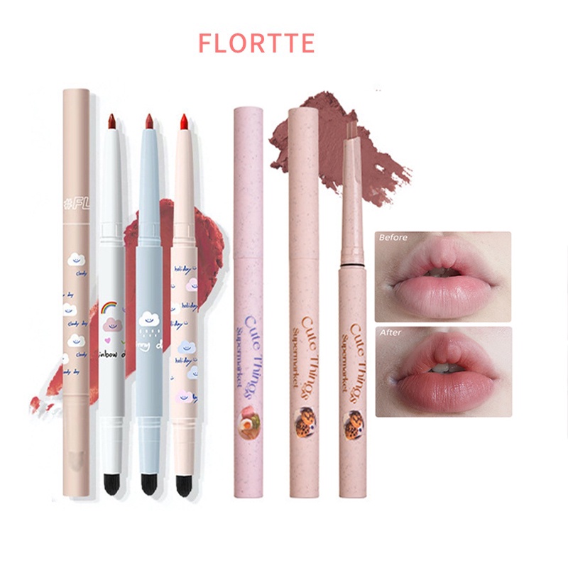FLORTTE Trending Topic Today Matte Lip Liner FLORTTE CUTE THINGS SUPERMARKET LIP flortte ...