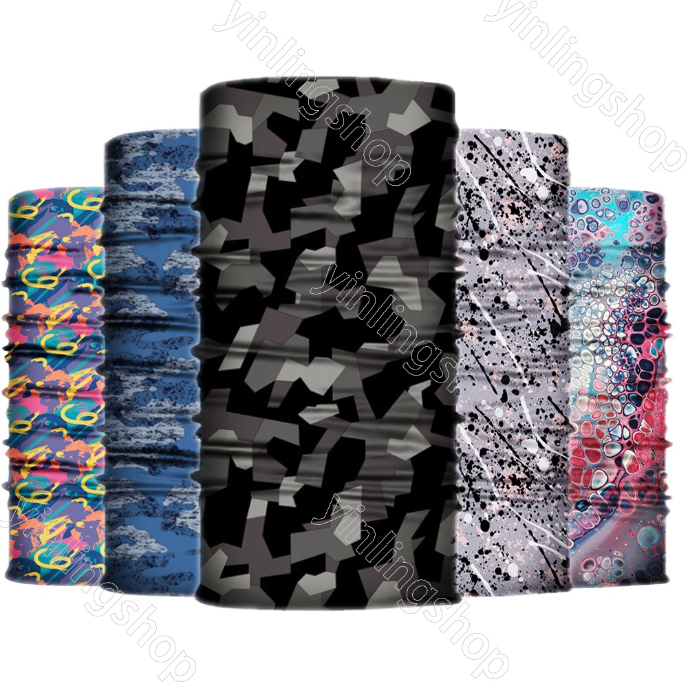 Anti Dust UV Buff Bandana Turban Head Scarf Face Motorcycle Bicycle ...