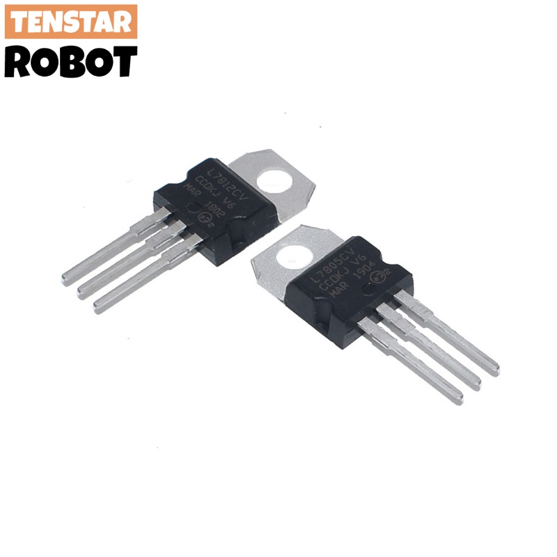 5pcs L7805 L7809 L7812 L7824 LM7805 L7805CV Voltage Regulator IC | Shopee Malaysia