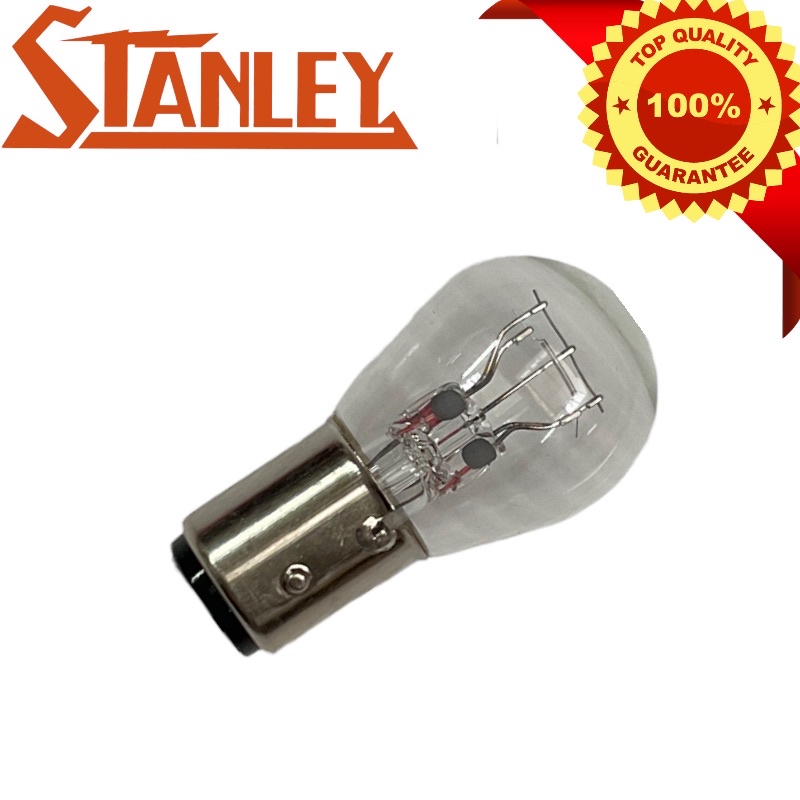UNIVERSAL FRONT / REAR TAIL LAMP BRAKE BULB STANLEY ORIGINAL 12V MENTOL ...