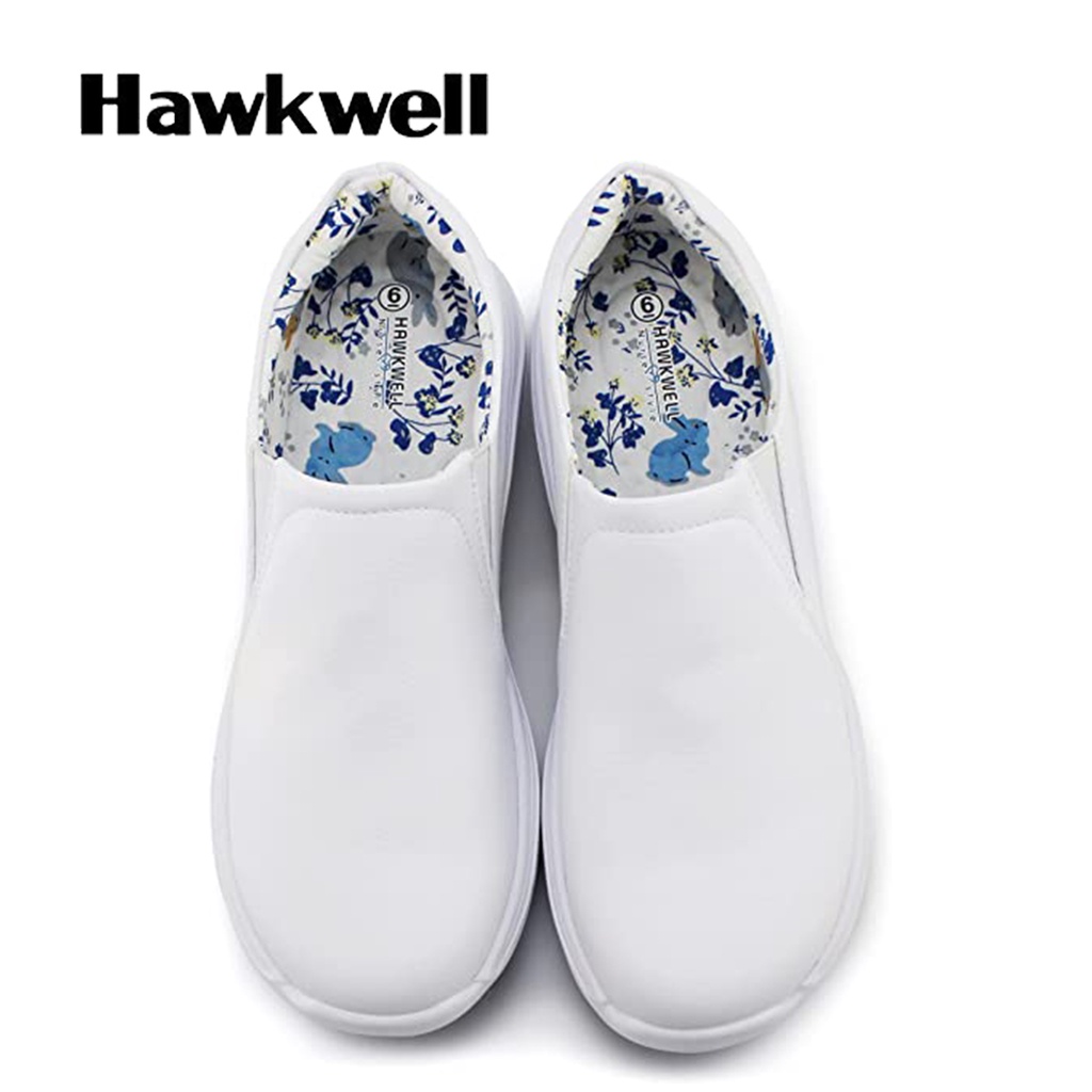 Hawkwell Women Nursing Shoes Comfort Slip On Loafers 6923 | Shopee Malaysia