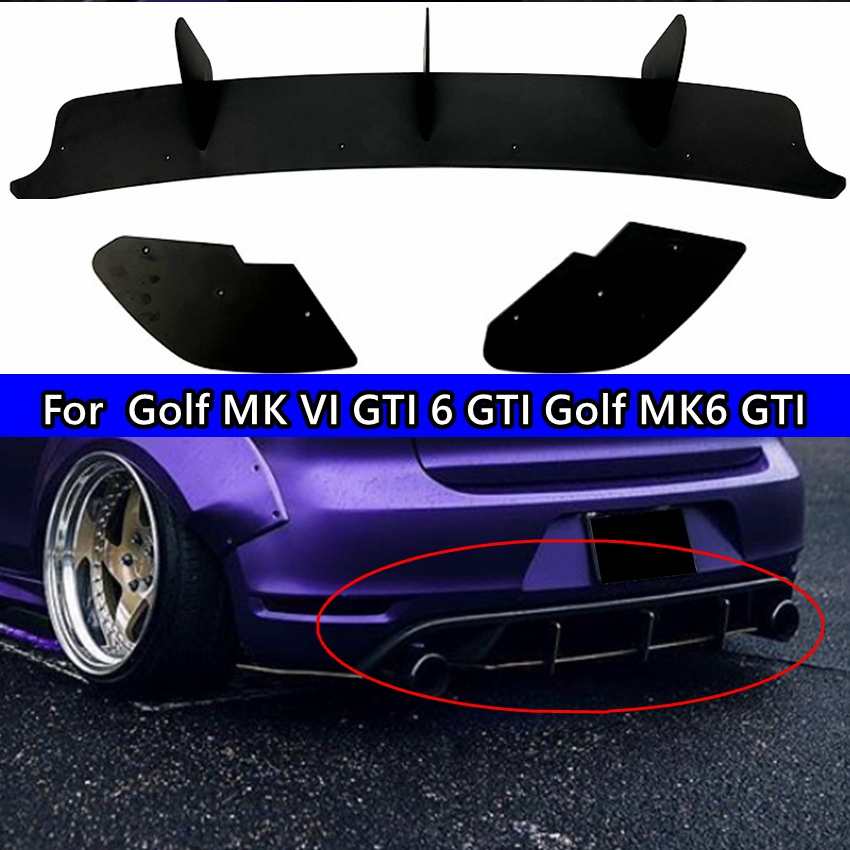 for Volkswagen VW Golf MK VI GTI 6 GTI Golf MK6 GTI Car Rear Bumper ...