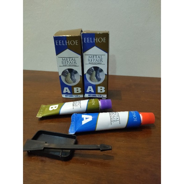 EELHOE AB GLUE gam logam aluminium tembaga paip getah kayu seramik ...