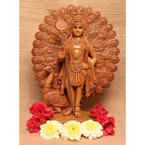 11 inches murugan/Idol of Lord Kumaraswamy/Murugan Karthikeya ...