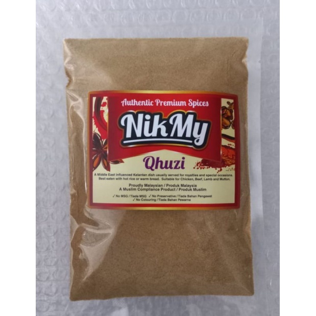 NikMy Premium Kuzi Spice Powder / Serbuk Rempah Kuzi Premium (100 gm ...