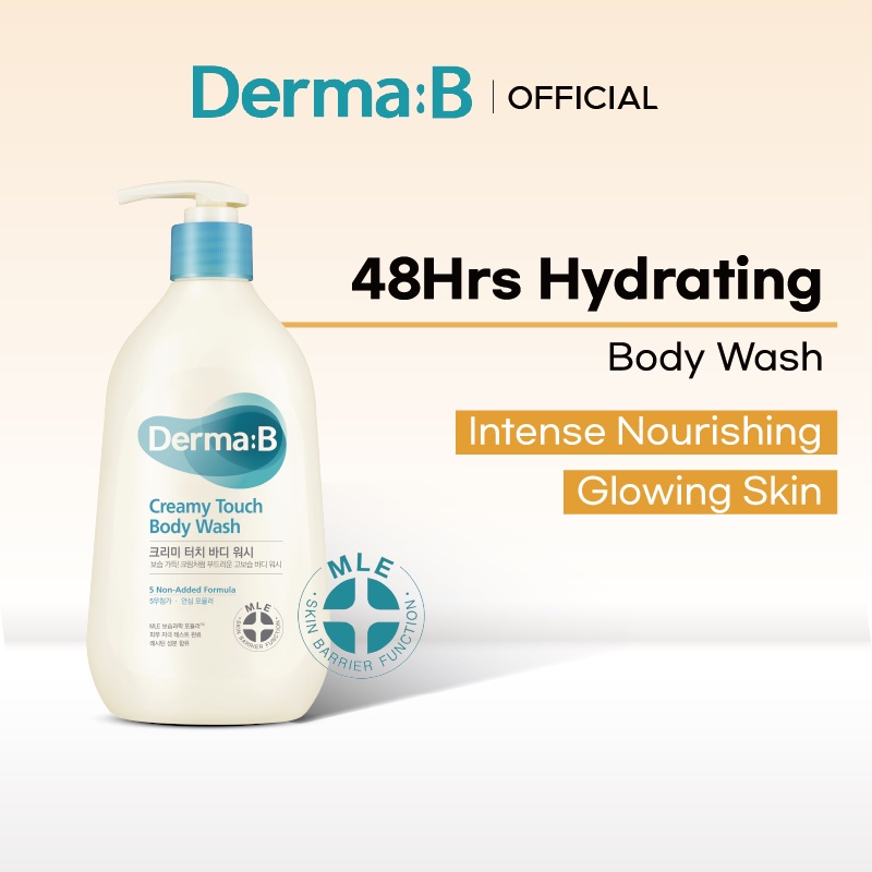 [Derma:B] Creamy Touch Body Wash 400ml | Shopee Malaysia