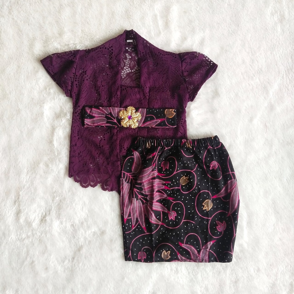 Kebaya Baby Raya Cute Girl Wear Kebaya Baby Girl Kebaya Lace Kebaya ...