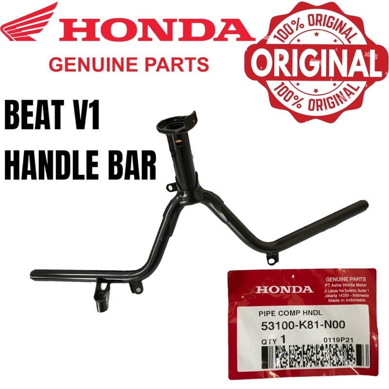 HONDA BEAT V1 100% ORIGINAL HANDLE BAR STEERING SCOOTER BEAT110 V1 ...