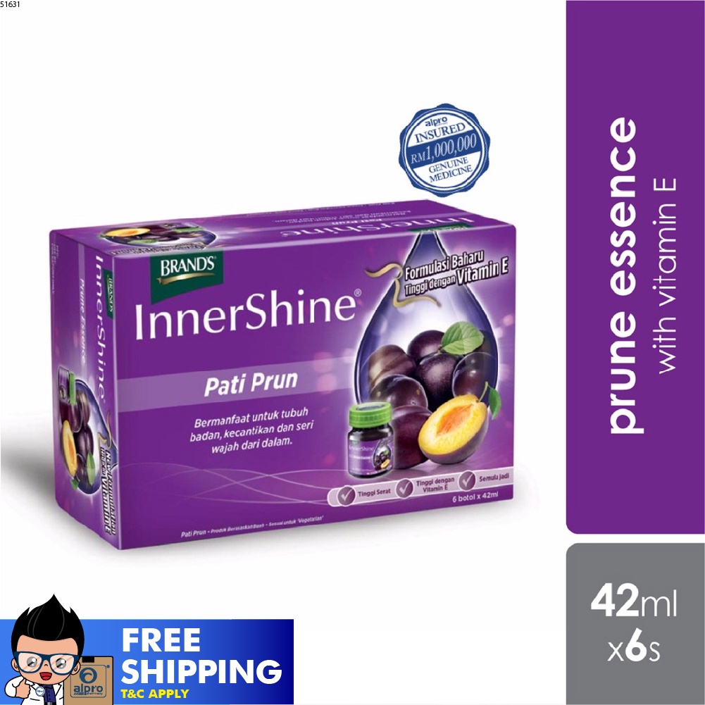 Brand's Inner Shine Prune Essence 6 x 42ml (Pati Prun) | Shopee Malaysia