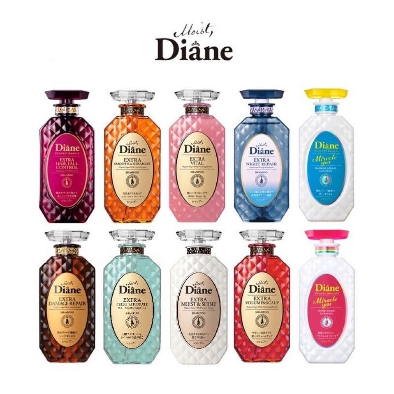 Moist Diane Perfect Beauty Hair - Shampoo / Treatment 450ml | Shopee ...