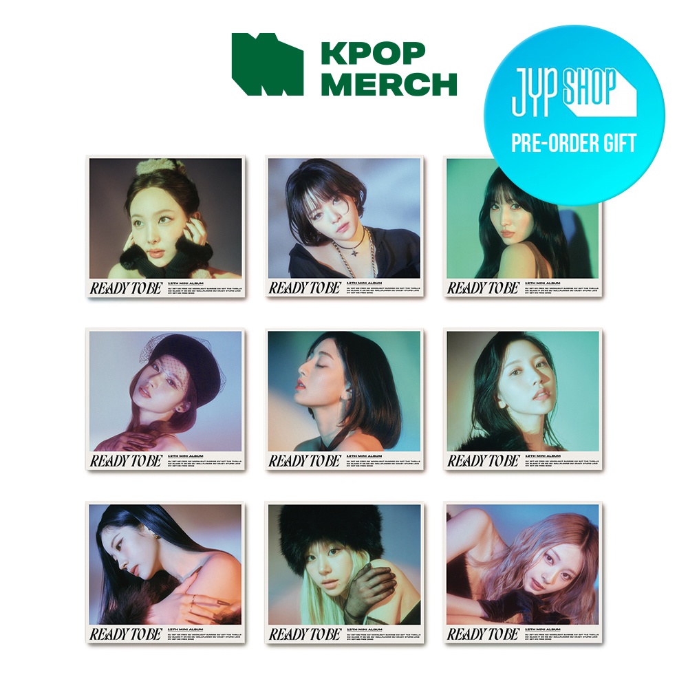 (JYP Shop POB) TWICE - 12th Mini Album [ Ready to be ]_Digipack version | Shopee Malaysia