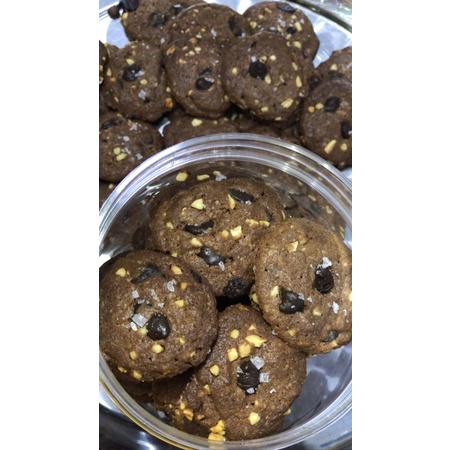 KUIH RAYA 2025 BISKUT CHOC CHIP SEA SALT PREMIUM (MUSLIM PRODUK ...