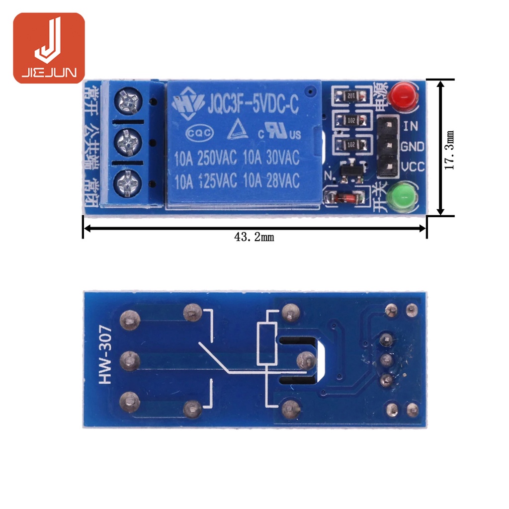 1 2 4 6 8 Channel DC 5V Relay Module One Way With Optocoupler Low Level ...