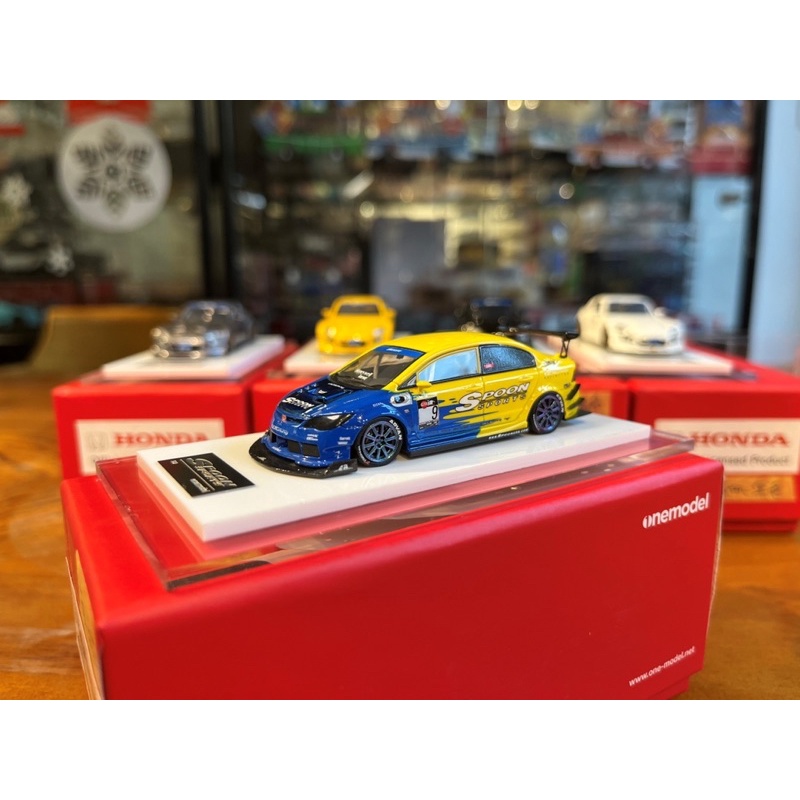 One Model Honda Civic FD2 TypeR Spoon fd 1:64 | Shopee Malaysia