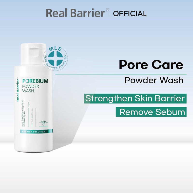 [REAL BARRIER] Porebium Powder Wash 50g | Shopee Malaysia