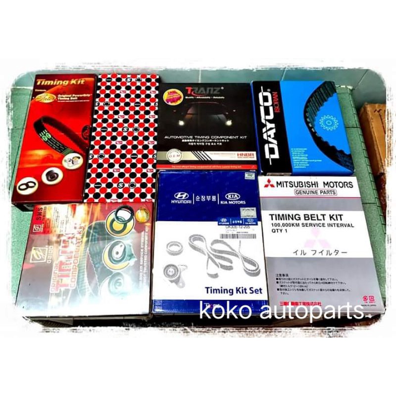 automobile timing belt kit TSH68726V PROTON WAJA 4G18 | Shopee Malaysia