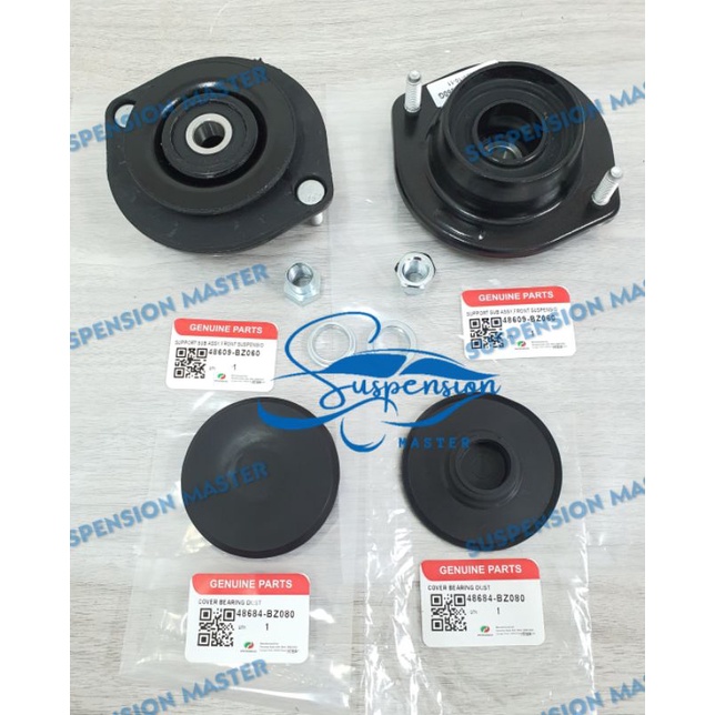 4 IN 1 SET - FRONT ABSORBER MOUNTING / CAP - PERODUA MYVI ALZA VIVA ...