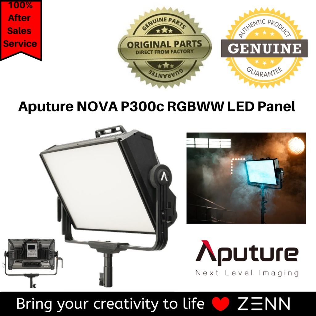 Aputure Nova P300C RGBWW LED Panel 100% Original Malaysia | Shopee Malaysia