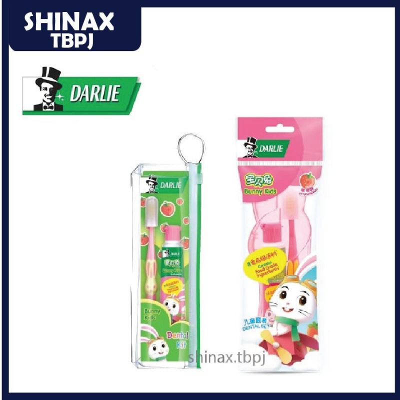 DARLIE BUNNY KIDS/DENTAL KIT/DENTAL SET/TOOTHBRUSH/TOOTHPASTE/DARLIE ...