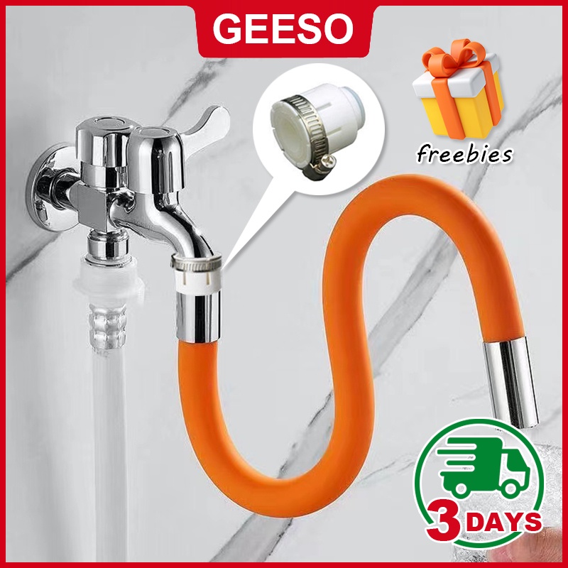 GEESO Faucet Extension Hose Extender Pipe Faucet Extender Pipe Tube ...