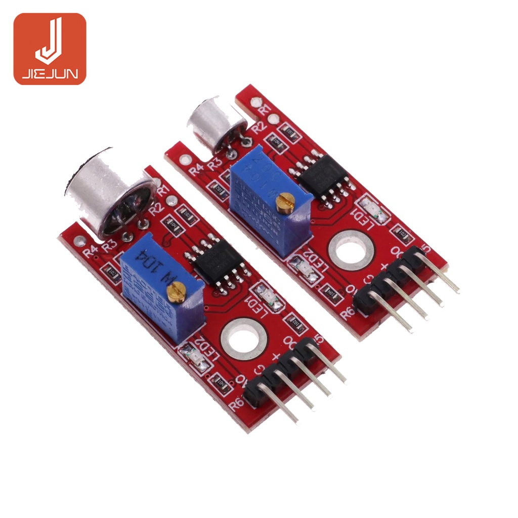 KY-038 KY-037 New 4pin Voice Sound Detection Sensor Module Microphone Transmitter Smart Robot ...