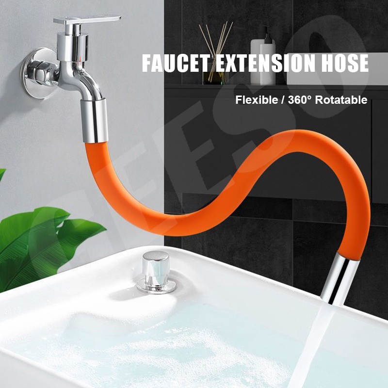 GEESO Faucet Extension Hose Extender Pipe Faucet Extender Pipe Tube ...