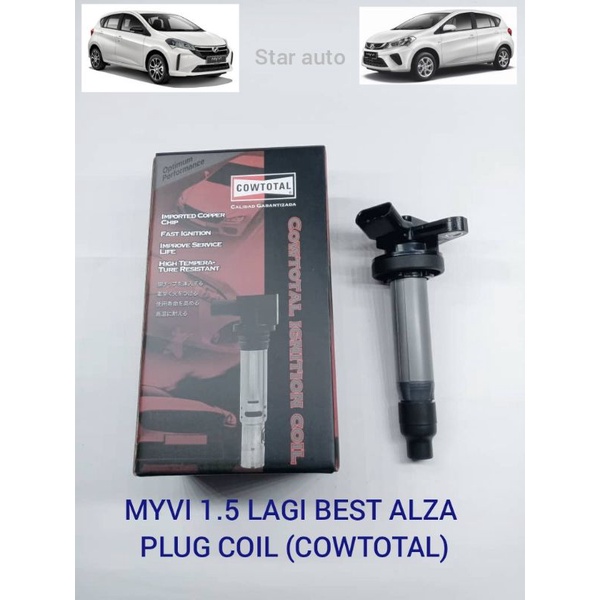 MYVI 1.5 LAGI BEST ALZA PLUG COIL (COWTOTAL) | Shopee Malaysia