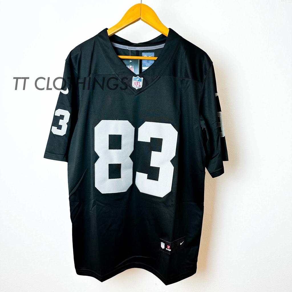 NFL American Football Premium Jersey Rugby D. Waller #83 Raiders ...