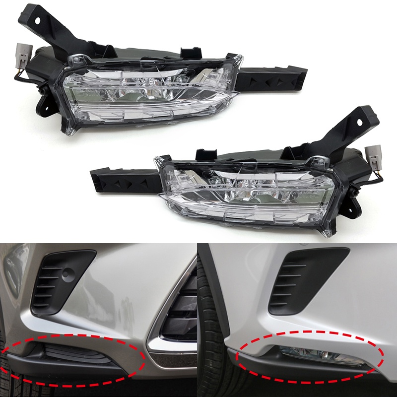 For Lexus NX200 NX300 2015 2016 2017 F sport front bumper fog lights ...