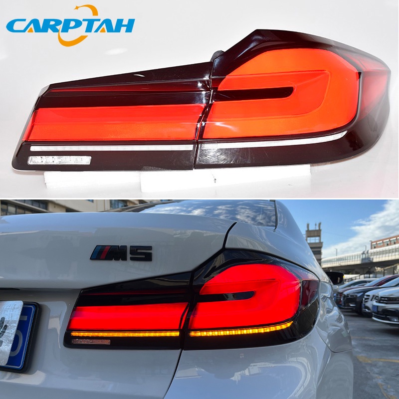 Car LED Tail Light Taillight For BMW G30 F90 M5 520i 520d 530d 530e Rear Lamp DRL Turn Signal ...