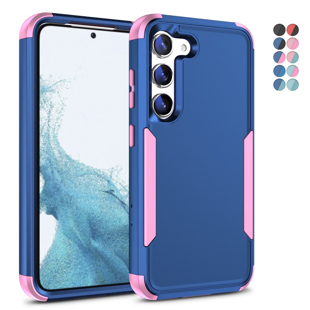 For Samsung Galaxy S23,S23 Plus, S23 Ultra Case, Heavy Duty 3 in 1 Full ...