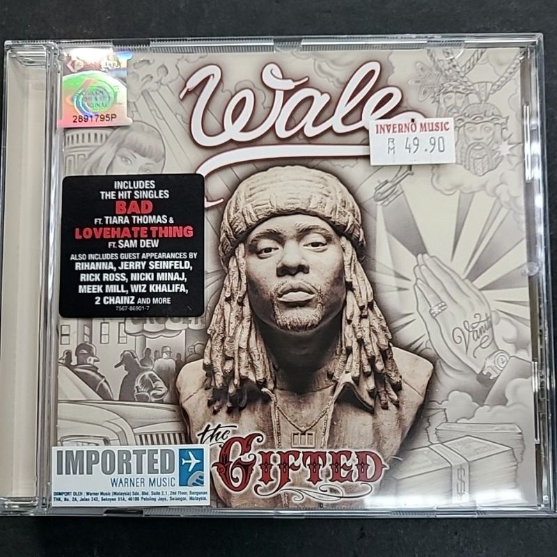 Wale - The Gifted (CD) | Shopee Malaysia