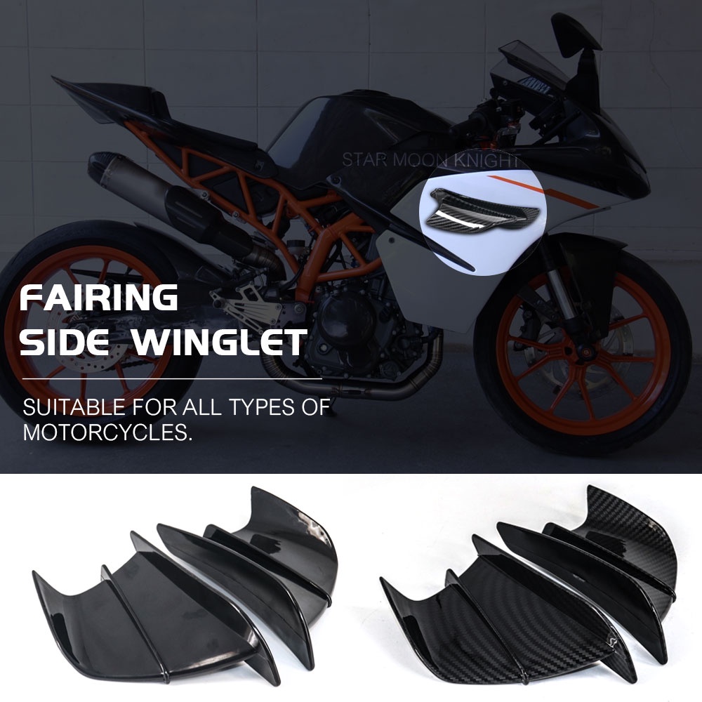 Winglet Aerodynamic Wing Kit Spoiler For RC390 RC200 RC125 RC8C 1290 ...