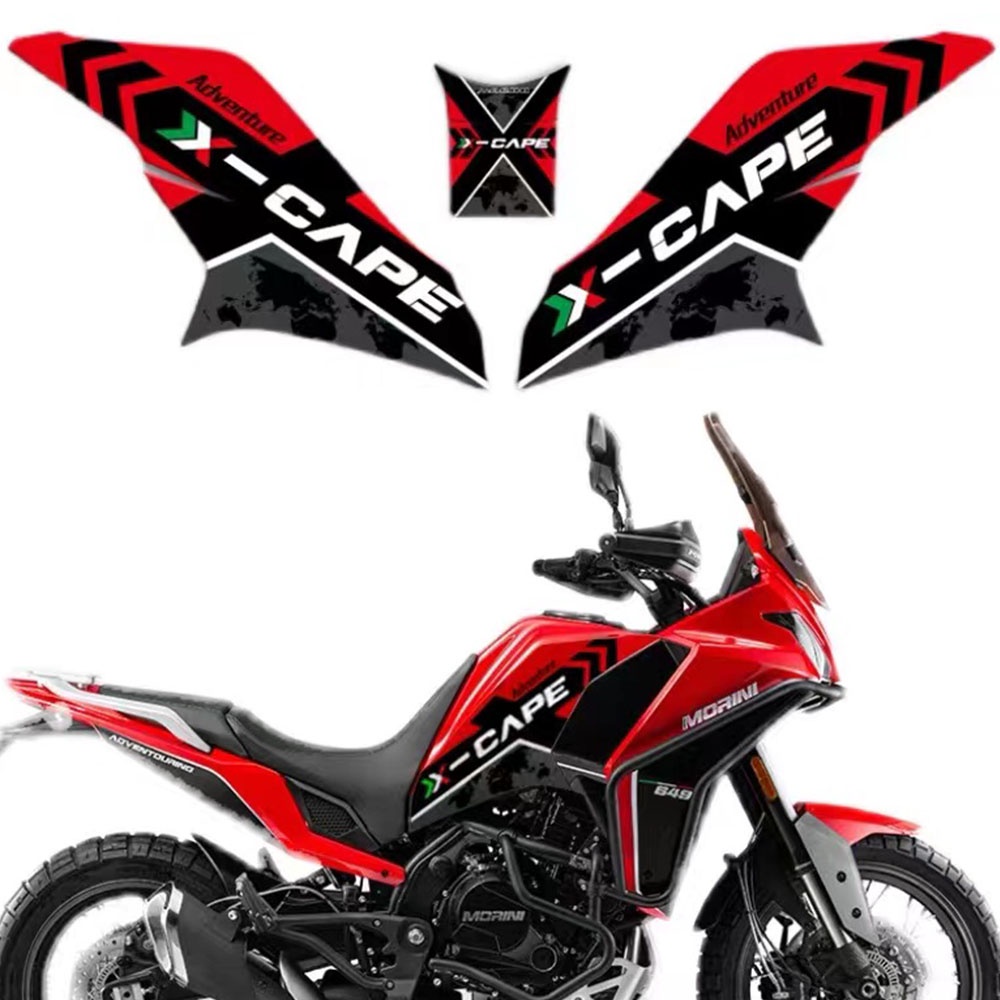 Fit Morini X-Cape 650 Motorcycle Decals Decoration Fuel Tank Body ...