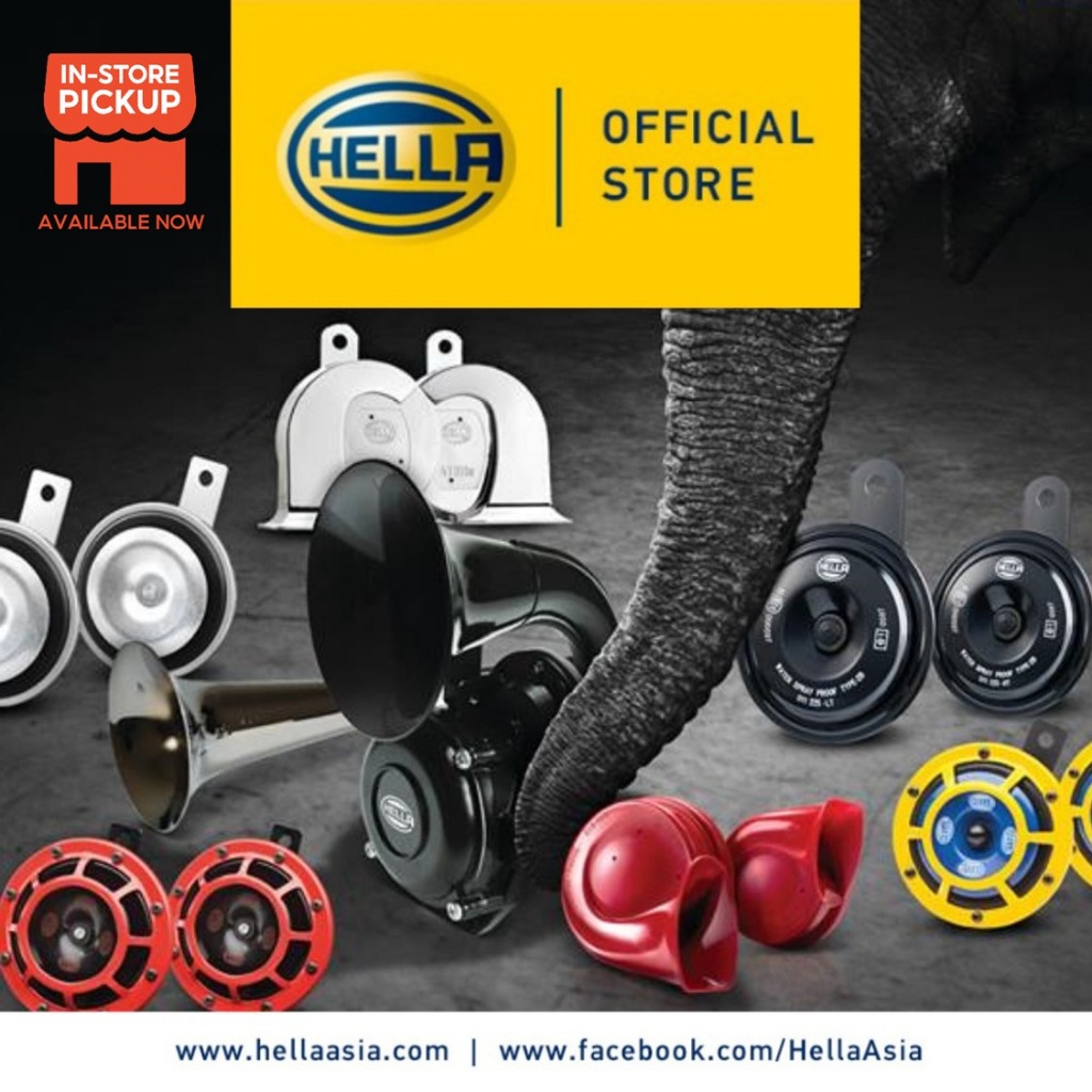 HELLA OFFICIAL STORE - HORN - Ruby, Chrome, Super Tone, Midnight Black ...