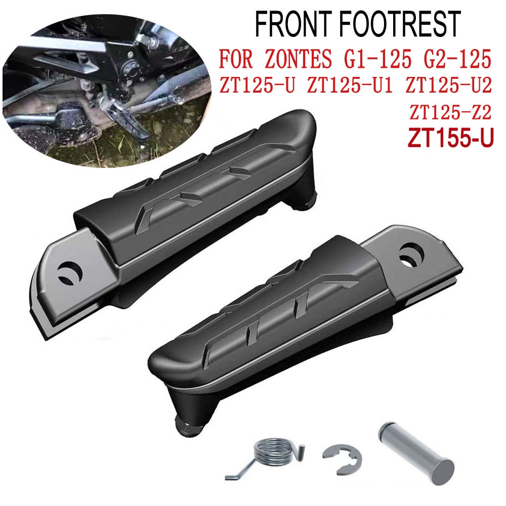 Zontes ZT155-U 155U Front Rear Pedal bracket Footrest Footrest Foot ...