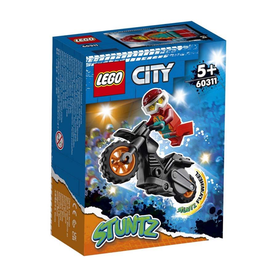 LEGO City Fire Stunt Bike 60311 | Shopee Malaysia
