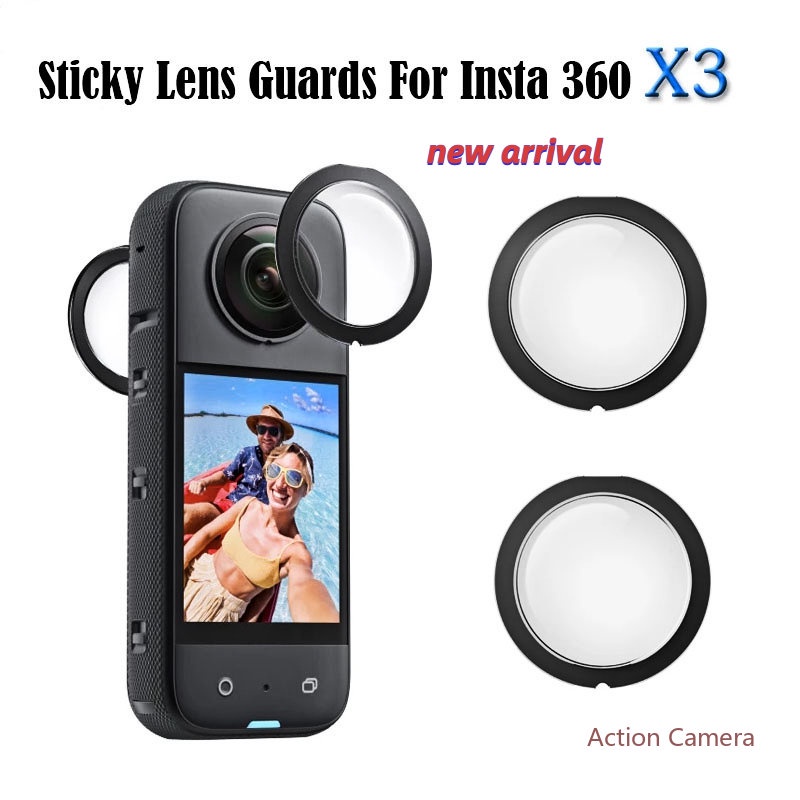 【Fast Delivery】Insta360 X3 Sticky Lens Guards Protector For Insta 360 ...