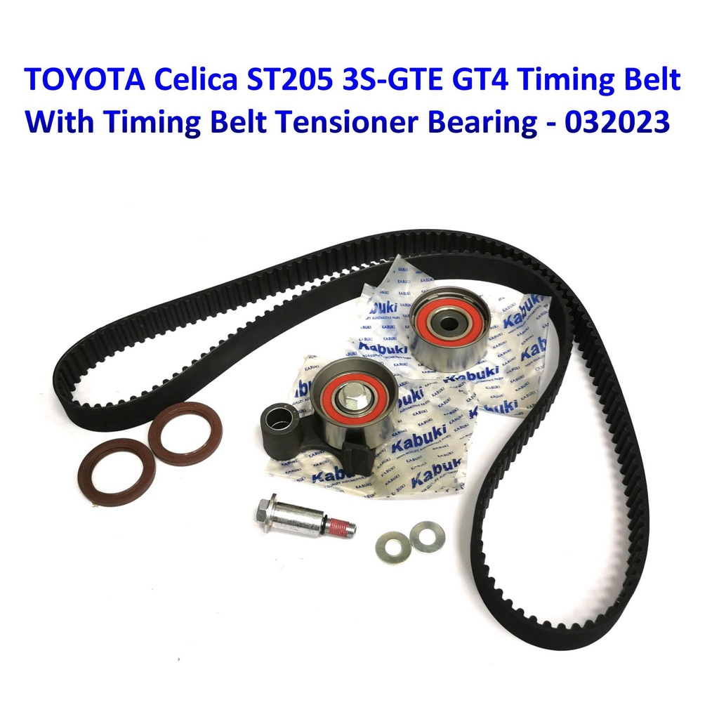 TOYOTA Celica ST205 3S-GTE GT4 Timing Belt With Timing Belt Tensioner ...